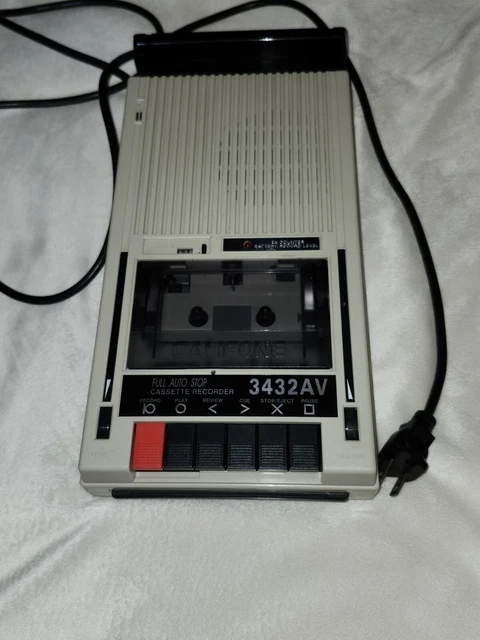 CALIFONE CASSETTE RECORDER Full Auto Stop Model 3432AV-IR £15.18 ...