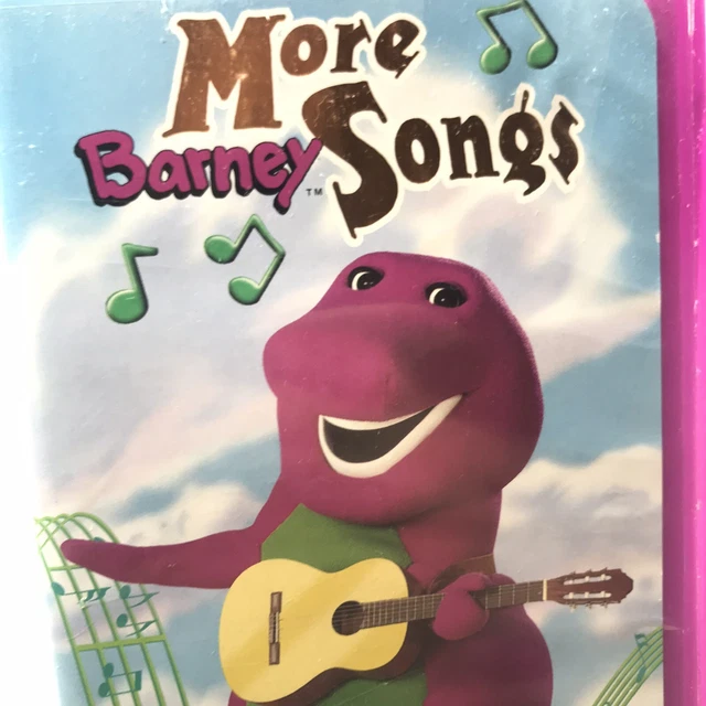 BARNEY MORE BARNEY Songs VHS Clamshell 90s 55 Minutes Never Seen On TV ...