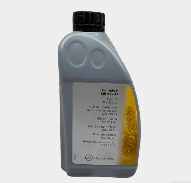 MERCEDES-BENZ GENUINE GEARBOX Transmission Oil MB239.41 1 Litre ...