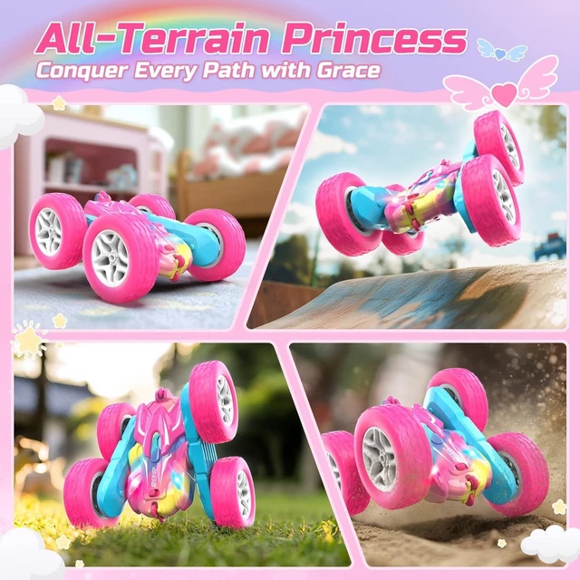 OWN1ONE PINK REMOTE Control Cars, Toy Car for Girls Age 3-12, Remote ...