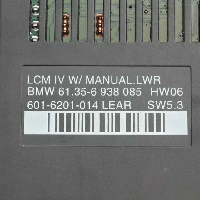 2000-2006 BMW X5 E53 LCM 4 IV LCM-IV Lighting Control Module 61.35-6 ...