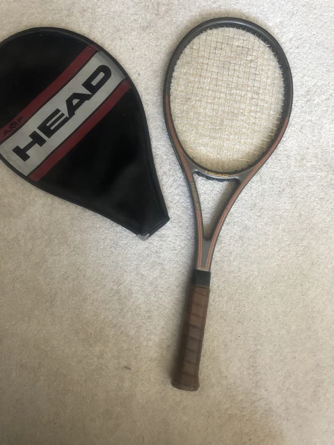 HEAD AMF MAGNUM Mid Size With Cover Tennis Racket Vintage Retro £19.95 ...