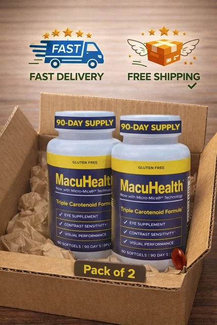 MACU EYE VITAMINS Triple Carotenoid Formula 180 CT 2 Pack DEAL £50.29 ...