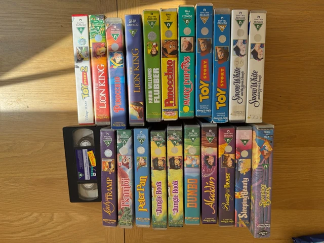 DISNEY VHS TAPE bundle £2.21 - PicClick UK
