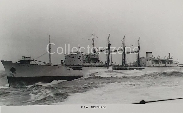 BRITISH ROYAL NAVY Ship Photograph RFA Tidesurge Tide-class tanker 5 ...