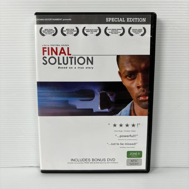 FINAL SOLUTION DVD Region Free NTSC Free Tracked Postage With Bonus DVD 2 Disc $14.99 - PicClick AU