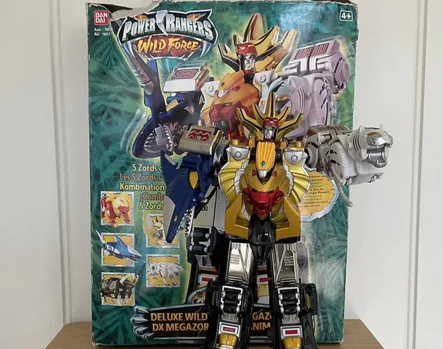 POWER RANGERS WILD Force Deluxe Wild Force Megazord, Bandai £70.00 ...