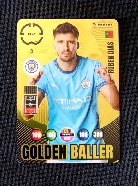 PANINI FIFA CLUB World Cup 2025 Adrenalyn XL TCG - Golden Baller #3 ...
