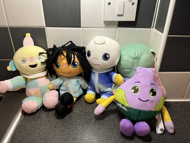 CBEEBIES MOON AND Me Plush Bundle Dibillo, Colly, Pepi, Nana & Onion 8 ...