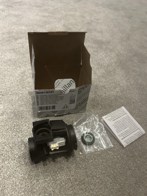VAILLANT ECOTEC VENTURI Mass Flow Sensor 0020135123 £130.68 - PicClick UK
