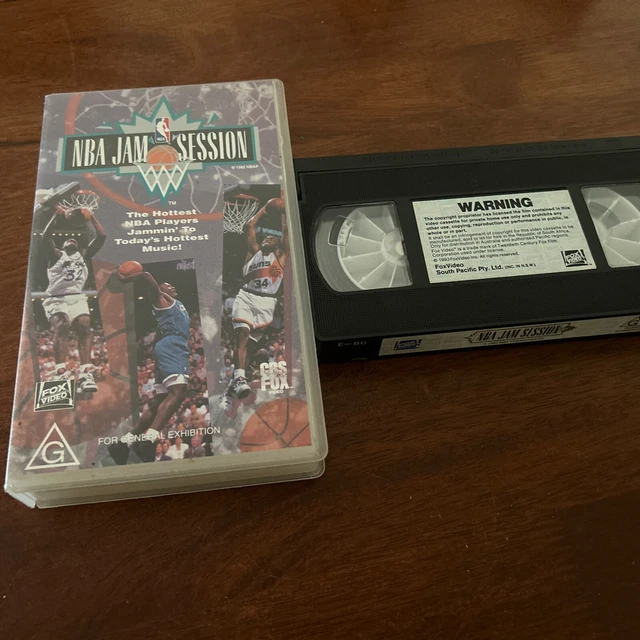 NBA JAM SESSION - 1993 Nba Vhs Video $15.00 - PicClick AU