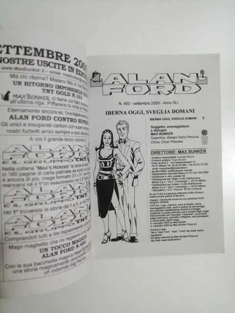 ALAN FORD N°483 QUASI EDICOLA EUR 3,00 - PicClick IT