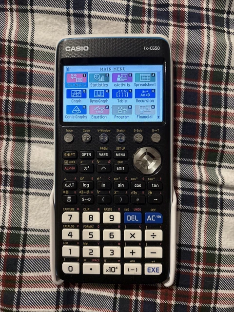 CASIO FX-CG50 ADVANCED Graphic Calculator with Colour Screen A-Level IB ...
