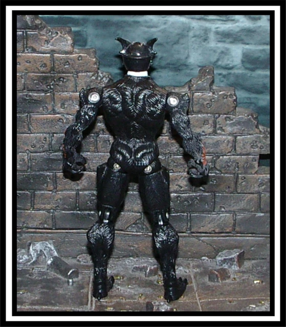 POWER RANGERS JUNGLE Fury _ Animalized Black Bat Ranger _ ** FIGURE ...