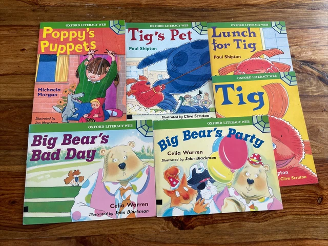 OXFORD LITERACY WEB Book Bundle Ex School Books Stage 2 Yellow Band £10 ...
