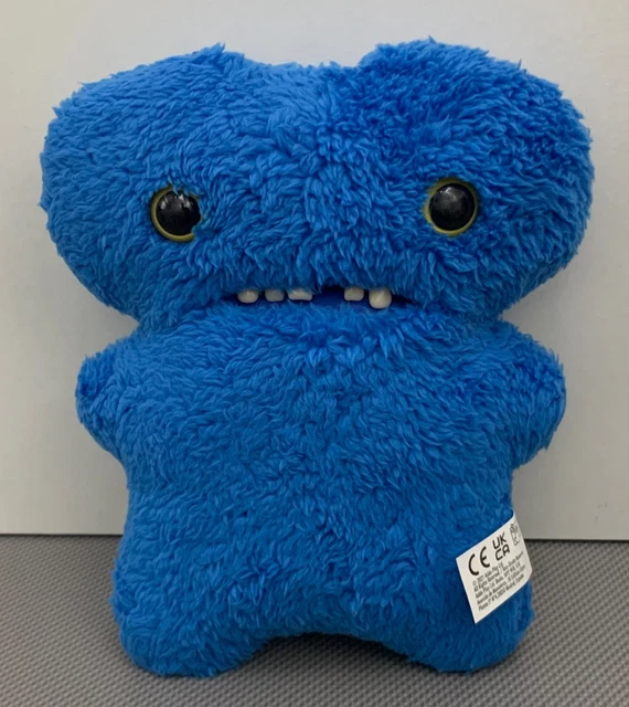 FUGGLER GAPTOOTH MCGOO Fluffy Blue Plush Soft Toy Doll £8.64 - PicClick UK