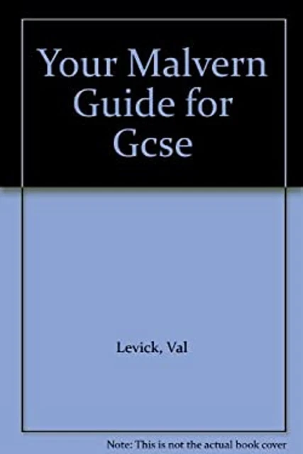 VOTRE MALVERN GUIDE pour Gcse Livre de Poche Val, Connor, John Levick ...