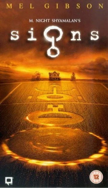 SIGNS FILM VHS Tape 2002 £4.99 - PicClick UK