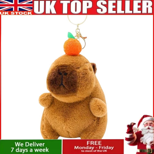 TAIL WAGGING CAPYBARA Plush Keychain Capybara Pendant Cute Gift for ...