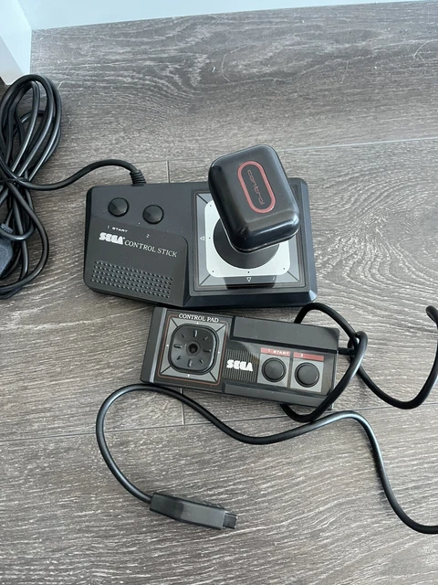 SEGA MASTER SYSTEM Control Stick (model 3060) & Control Pad (model 3020 ...