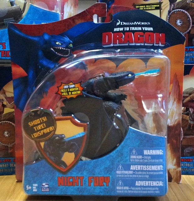 HOW TO TRAIN Your Dragon Nightshade Toothless Night Fury £89.03 ...