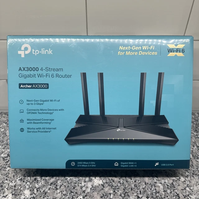 TP-LINK ARCHER AX3000 Dual-Band Wi-Fi 6 Router - Brand New $59.99 ...