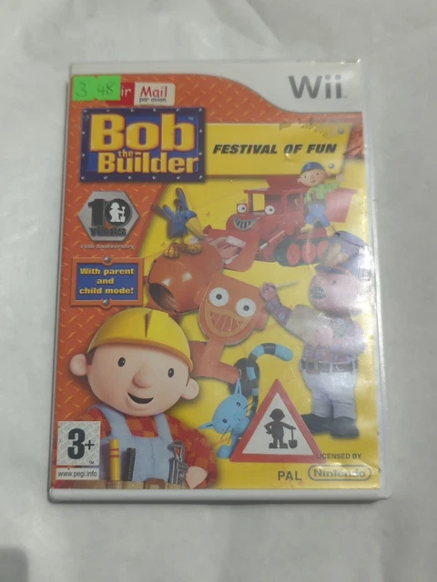BOB THE BUILDER: Festival of Fun (Nintendo Wii, 2009) - With Manual £3. ...