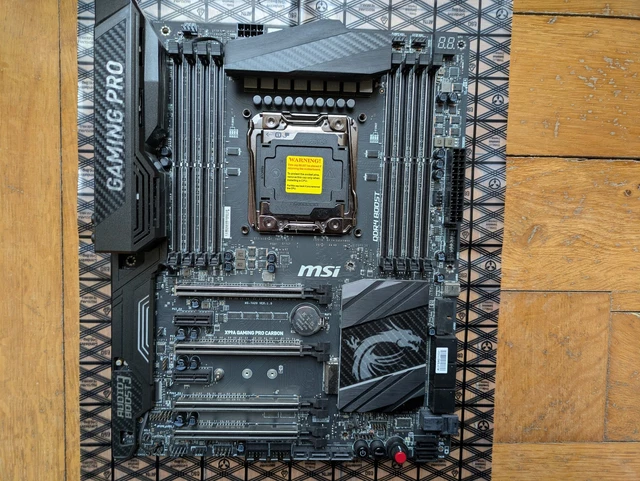 MSI X99A GAMING Pro Carbon Motherboard ATX Socket LGA2011-3 £155.83 ...