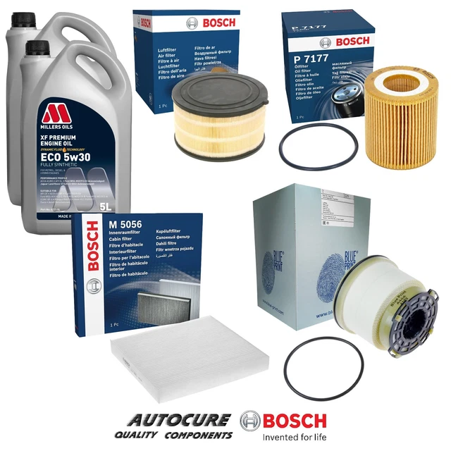 FOR FORD RANGER Wildtrak 4X4 Dcb Tdci Mk3 3.2 Bosch Filter Service Kit ...