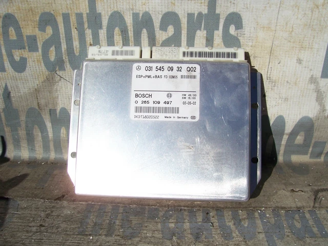 00-06 MERCEDES-BENZ W215 W220 Oem Bas Esp Abs Anti Brake Lock Control ...