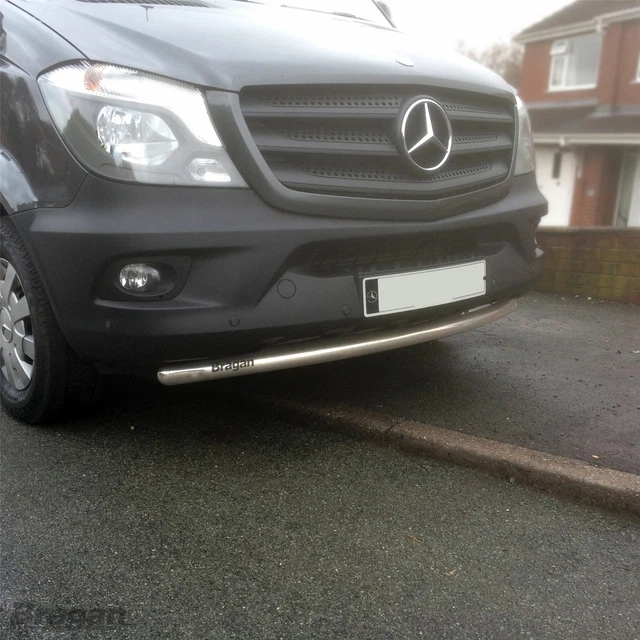 SPOILER NUDGE BAR To Fit Mercedes Sprinter 2006 - 2014 Stainless Steel ...