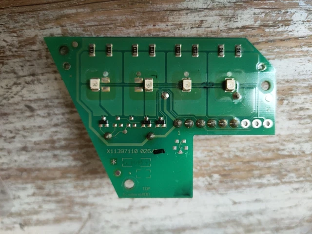 129271-91132 YANMAR ENGINE Panel Type B CIRCUIT WITH LED&BZR 2YM15 YM ...