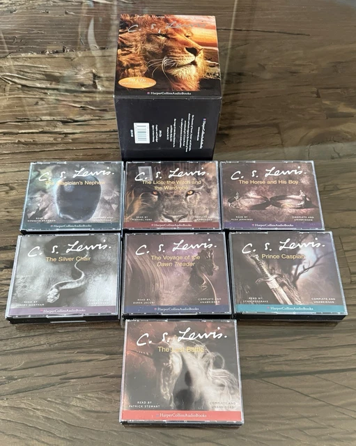 THE CHRONICLES OF Narnia 30 CD Box Set By C.S. Lewis / Harper Collins Audio Book £24.64 ...