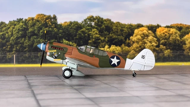 CORGI AA35211 - P-40E Warhawk, 'Typhoon Mcgoon' 7Th Fs 49Th Fg, New ...