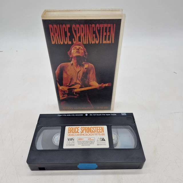 BRUCE SPRINGSTEEN VIDEO Anthology/1978-88 - Vhs Video 1989 £9.99 ...