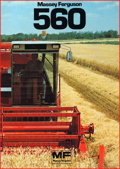BROCHURE BROCHURE TRACTEUR Tracteur Massey Ferguson MF 560 16 pages (b ...