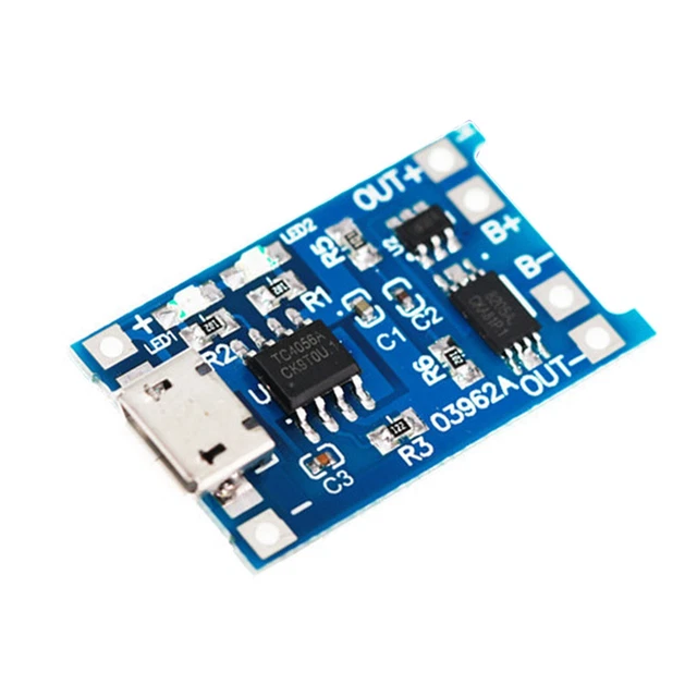 ADVANCED LITHIUM BATTERY Charging Module 10 Pack with Micro USB ...