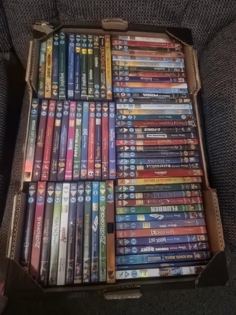 50 RANDOM CHILDREN'S DVDs Bundle DVD Joblot Bulk Wholesale Car Boot £12 ...