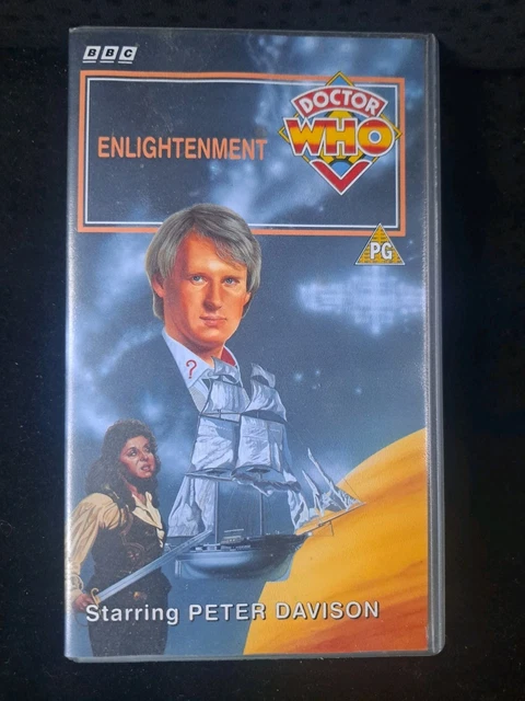 DOCTOR WHO ENLIGHTENMENT VHS Vintage TV BBC Series Peter Davison £4.99 ...