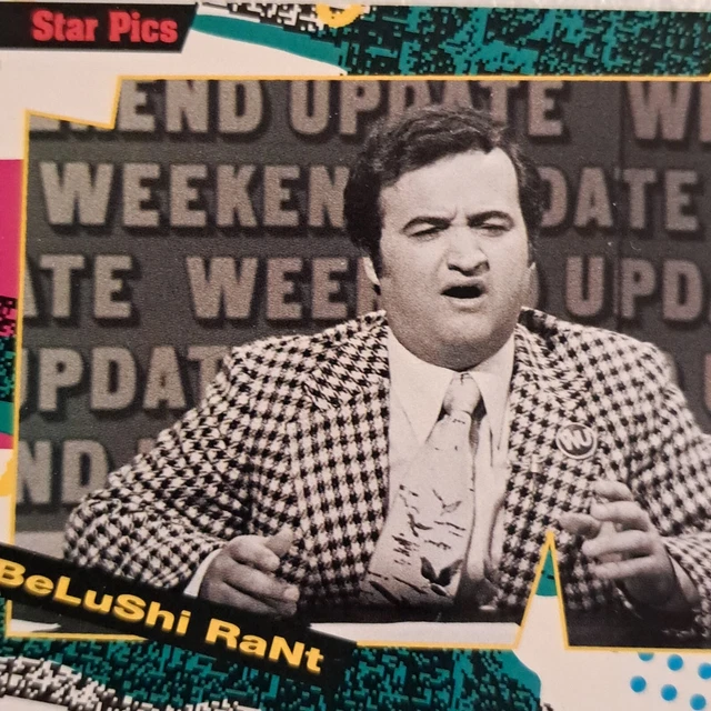 CARTE SNL 1992 Saturday Night Live Star Pics # 117 Belushi Rant But ...