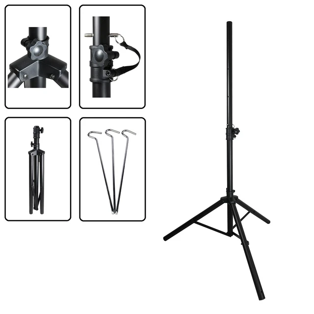 150CM DREIBEIN STATIV Stahl (sehr stabil) SAT Schüssel Camping Balkon ...