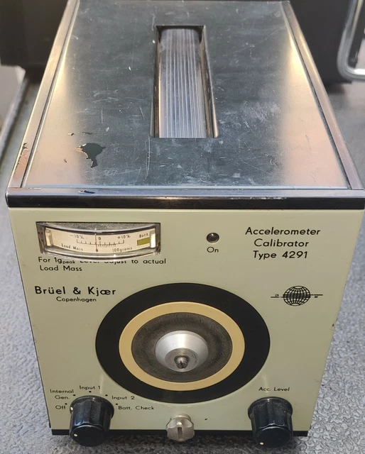 BRUEL & KJAER ACCELEROMETER CALIBRATOR TYPE 4291 EUR 399,00 - PicClick FR