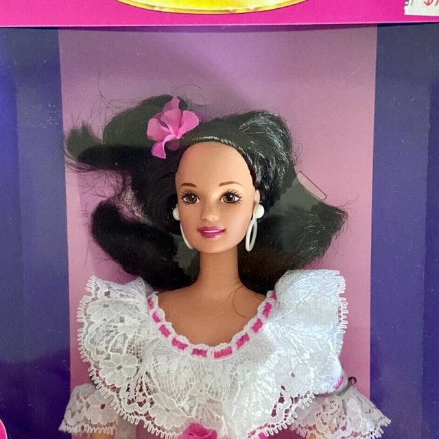 BARBIE PUERTO RICAN Dolls of The World 1996 Collectors Edition DOTW ...