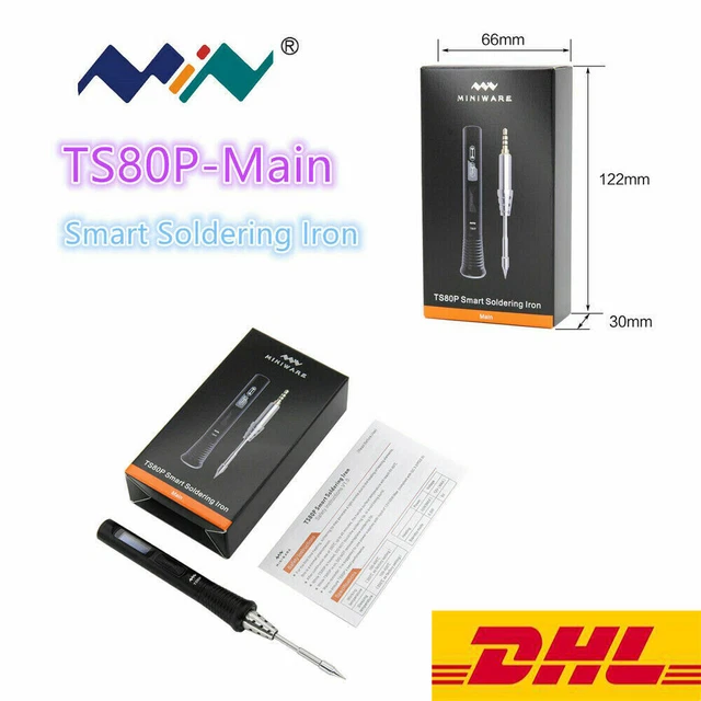 MINIWARE TS80P MAIN Kit Digital Lötkolben OLED Arbeit Schweißen ...