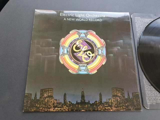 ELECTRIC LIGHT ORCHESTRA - A New World Record 1976 Uk 12" Vinyl Record ...