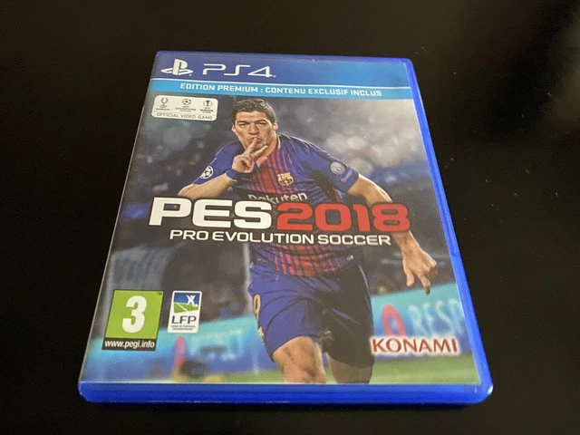 PES 2018 PRO Evolution Soccer Sony Playstation 4 Ps4 Edition Fr Pal EUR ...
