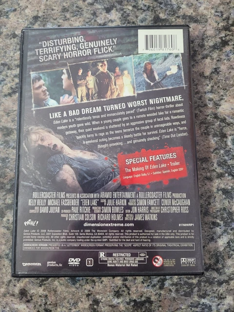 EDEN LAKE 2008 (2009 DVD) Kelly Reilly Michael Fassbender NEVER TRUST ...