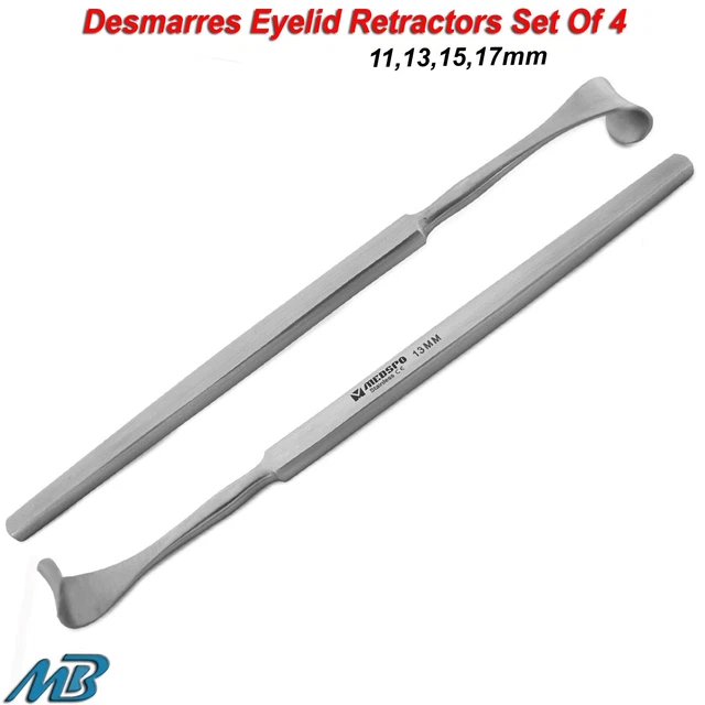 DESMARRES LID RETRACTORS Blepharoplasty Upper Eyelid Lash Ophthalmic Instruments $29.06 ...
