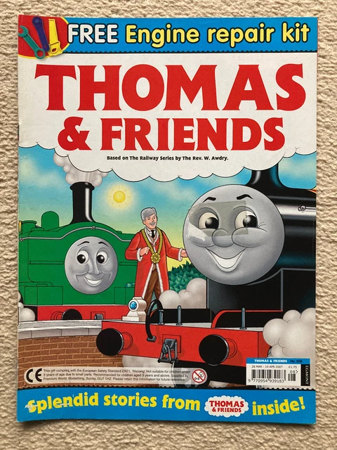 THOMAS AND FRIENDS Magazine Issue 508 From 2007 With Poster £5.00 ...