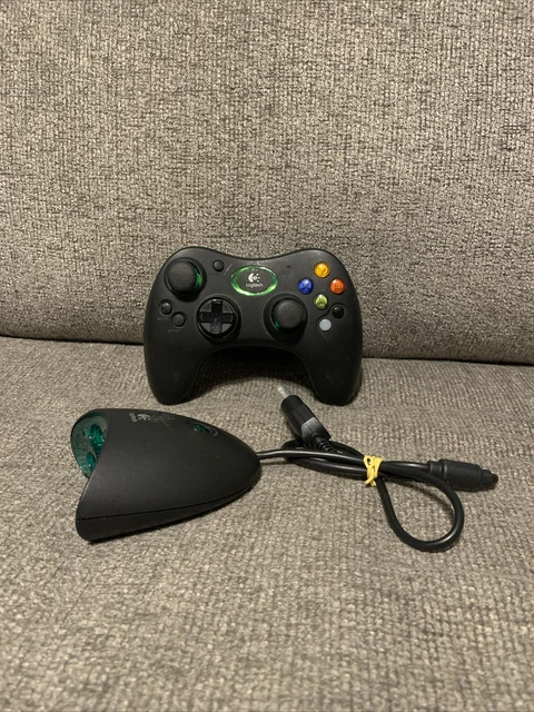 ORIGINAL XBOX WIRELESS LOGITECH Cordless Precision Controller Tested ...